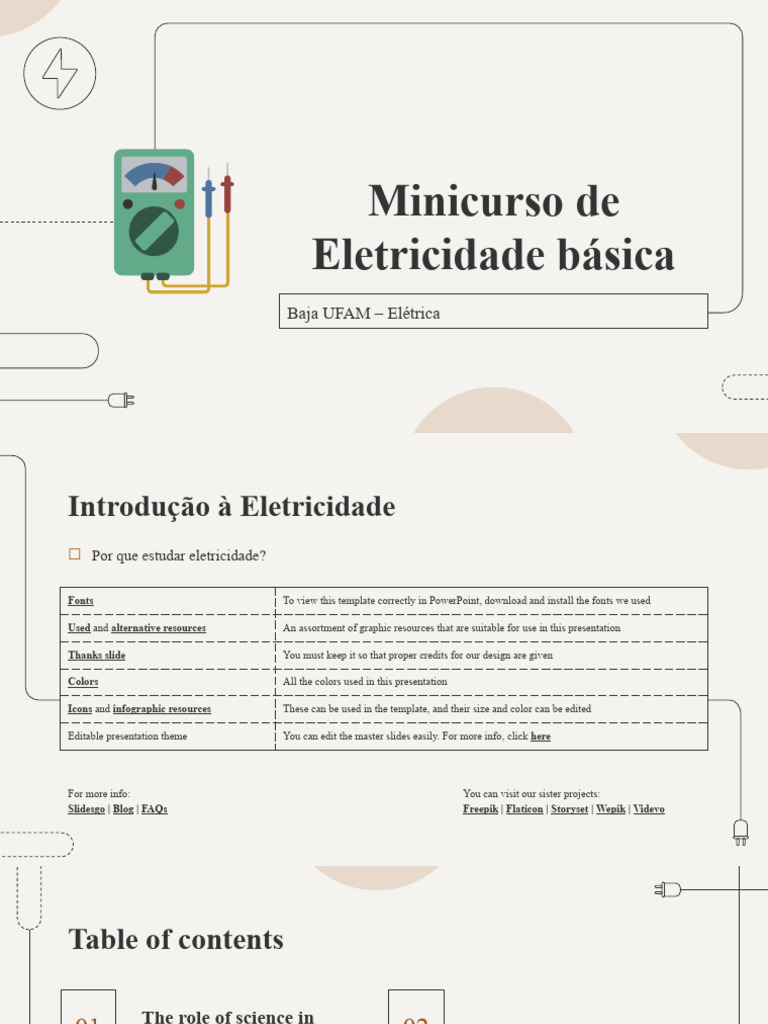 Electrical Energy and Power in Physics by Slidesgo | PDF | Science ...