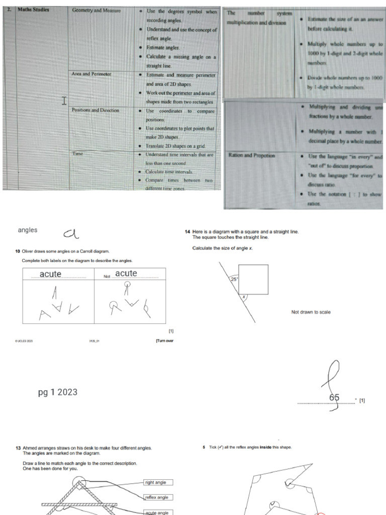 grade 5 progression test prep 2024 math | PDF