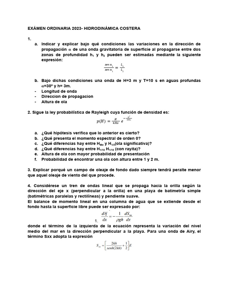 HC 2023 Ordi | PDF | Olas | Difracción
