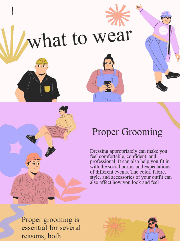 What To Wear | PDF | Clothing | Hygiene