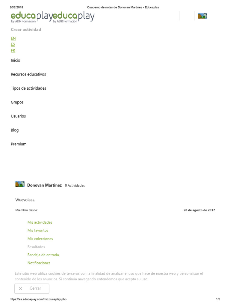 Educa Play | PDF | Servicios en línea | Tecnologías de la información