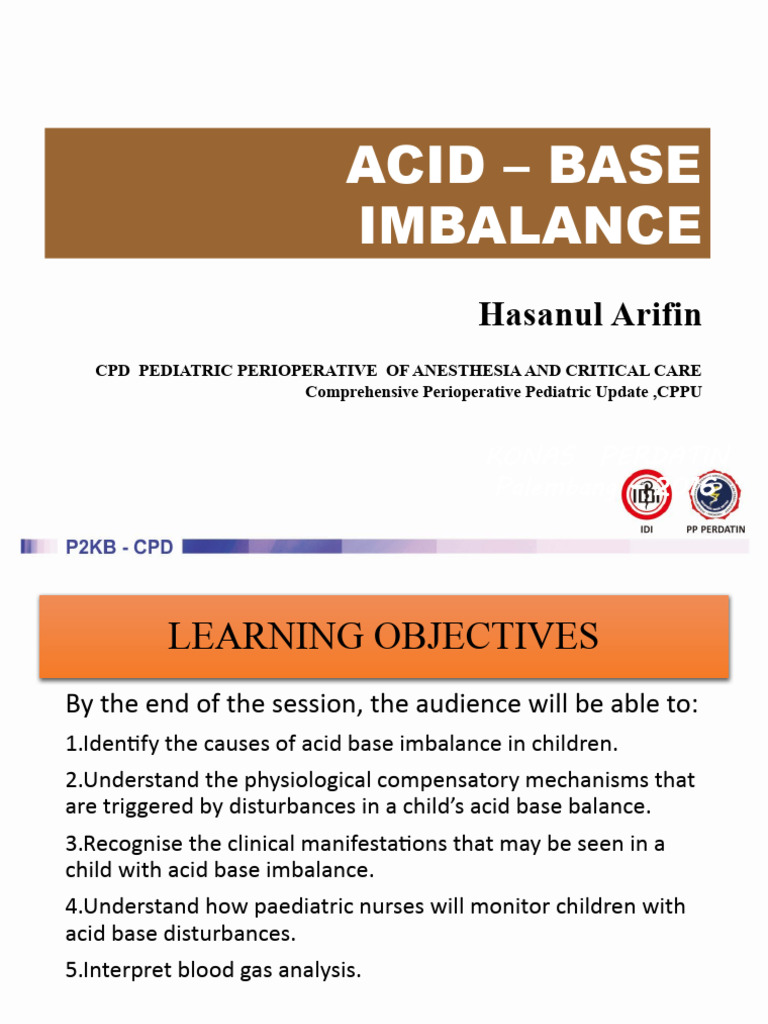 Acid Base, AGDA, CPD Ped.-2022 | PDF | Breathing | Physiology