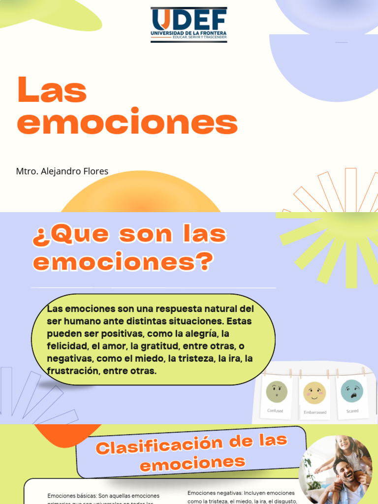 Las Emociones | PDF | Las emociones | Autorregulación emocional