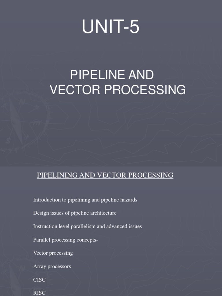 UNIT-5: Pipeline and Vector Processing | PDF | Central Processing Unit | Instruction Set
