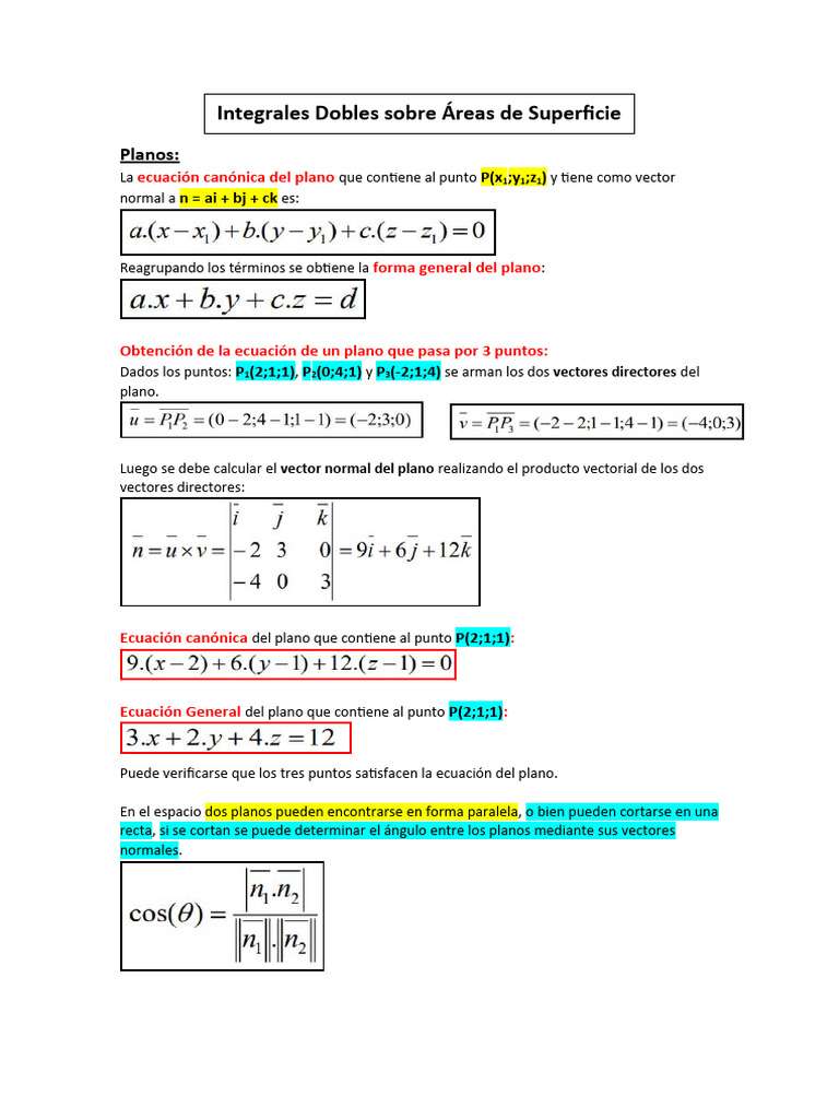 3 - Integrales Dobles Sobre Areas | PDF | Vector Euclidiano | Integral