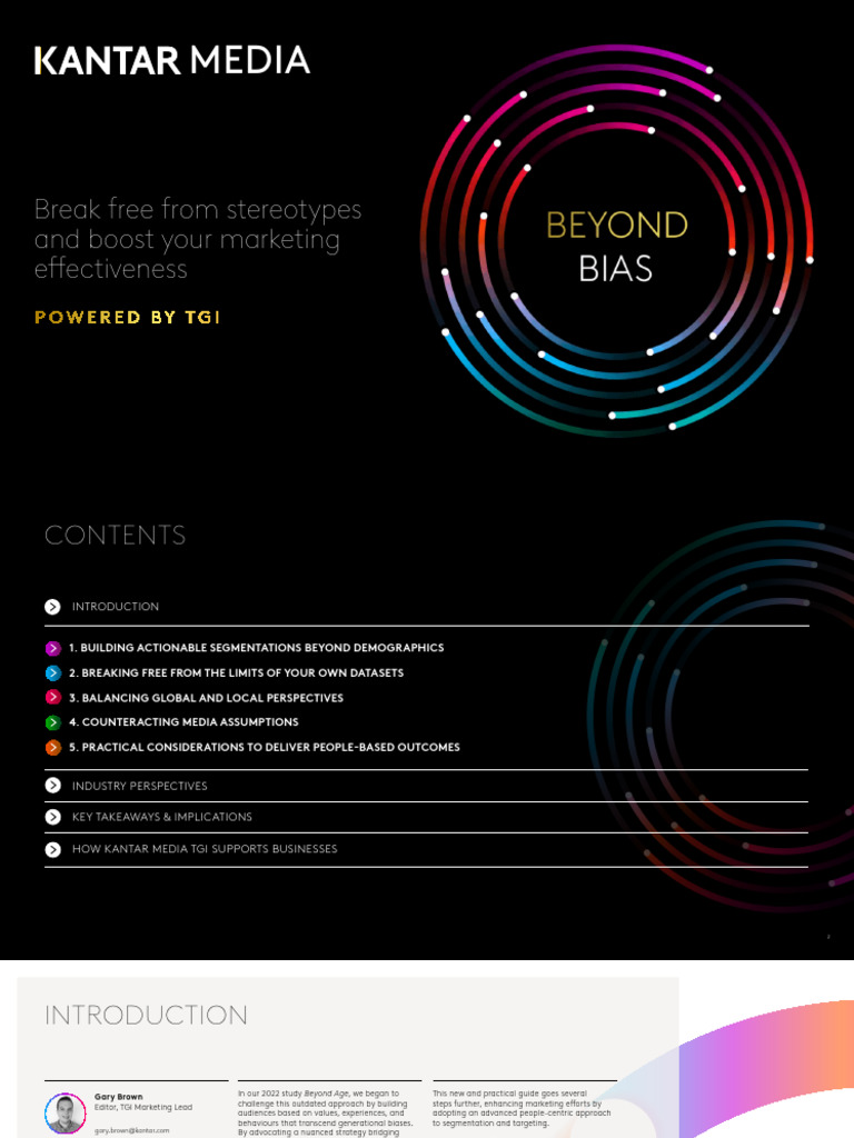 Kantar Media Beyond Bias Report En-2 | PDF | Market Segmentation ...