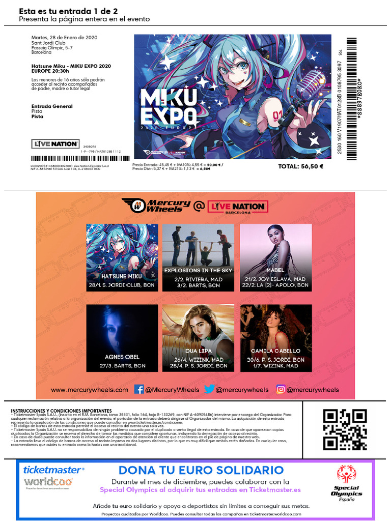 Presenta La Página Entera en El Evento: Hatsune Miku - MIKU EXPO 2020 ...