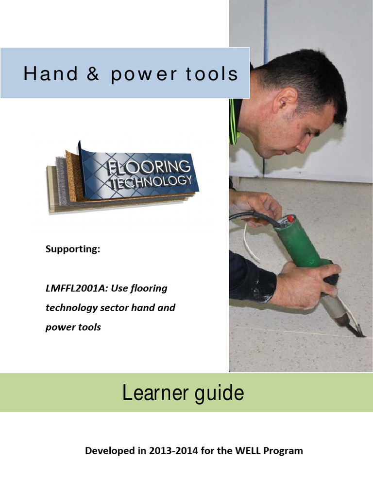 Hand and Power Tools FL Learner Guide-1 | PDF | Mains Electricity ...