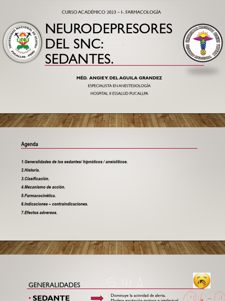 Sedantes y Ansiolíticos: Guía Clínica | PDF | Benzodiazepinas ...