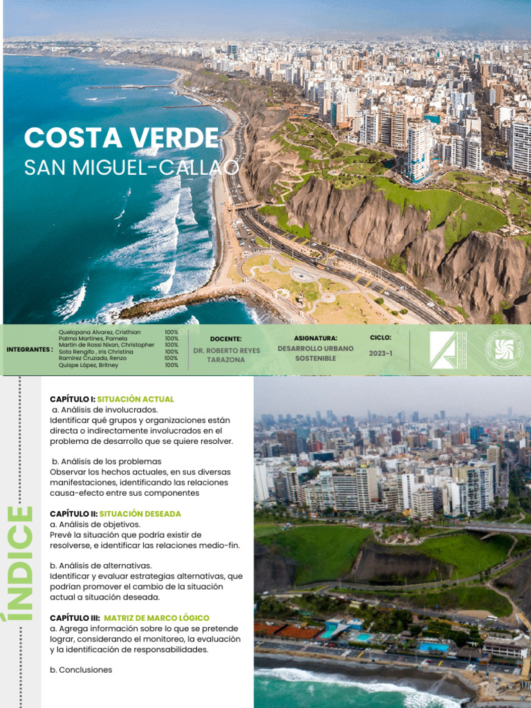 Desarrollo Urbano en Costa Verde San Miguel | PDF | Costa | Sustentabilidad