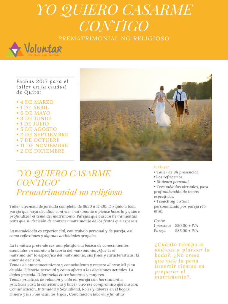 Descr Pre Matr | PDF | Matrimonio