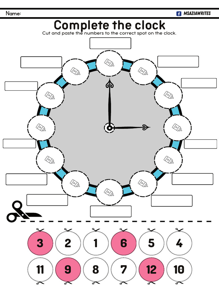 Time Worksheet | PDF