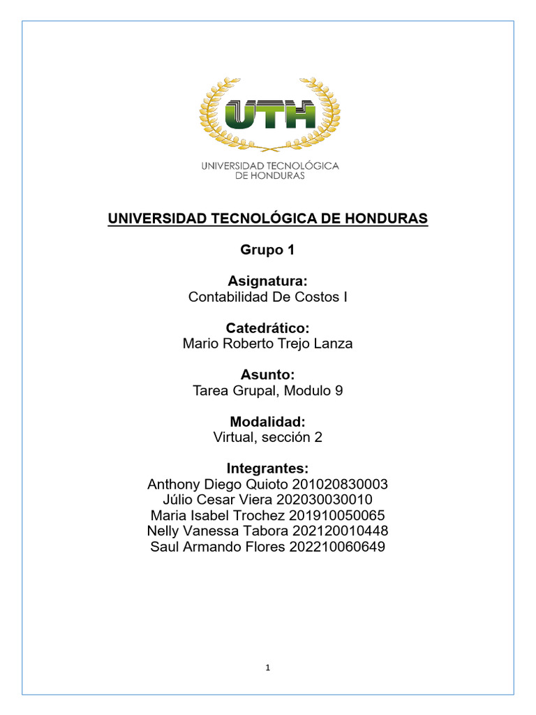 Proyecto final Modulo 9 grupo 1 | PDF | Business | Calidad (comercial)