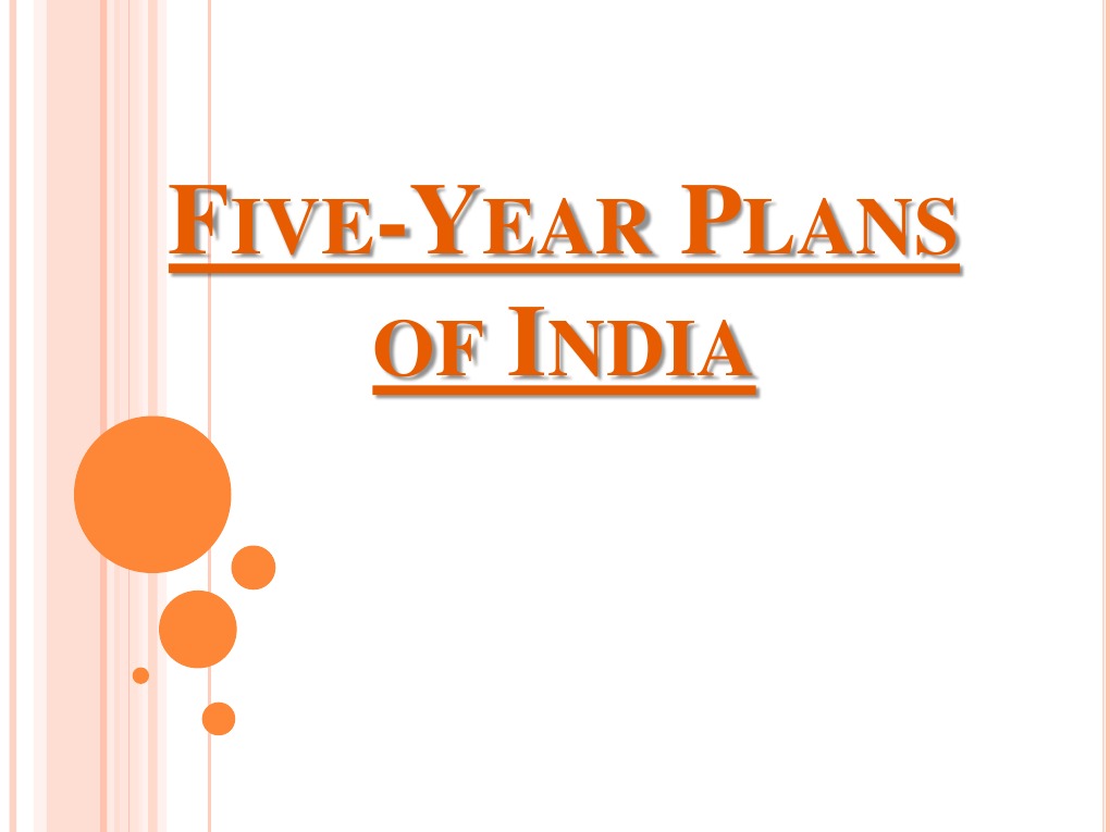 Five-Year Plans of India | PDF | Economy Of India | Economic Growth