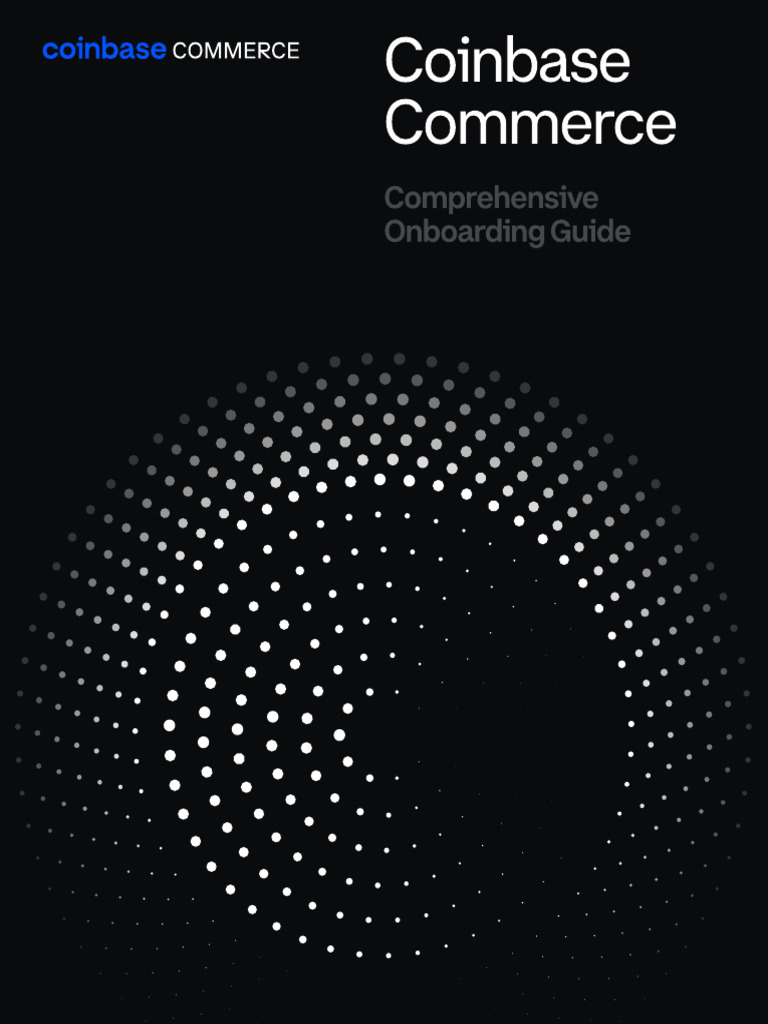 Coinbase Commerce Onboarding Guide 2024 | PDF | Cryptocurrency | Point ...