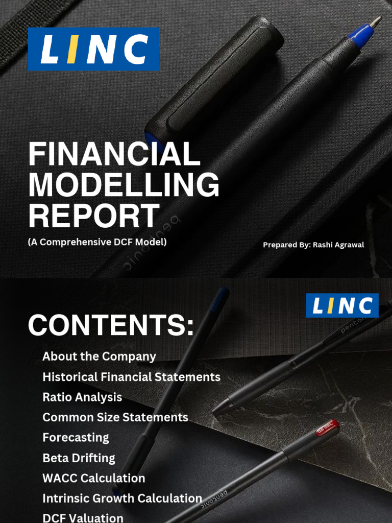 Linc Limited DCF Model 1719326482 | PDF | Cost Of Capital | Balance Sheet
