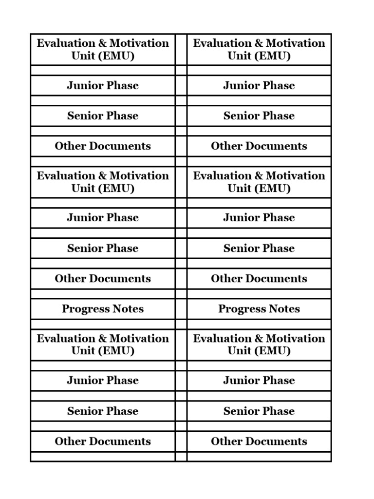 Label Chart | PDF
