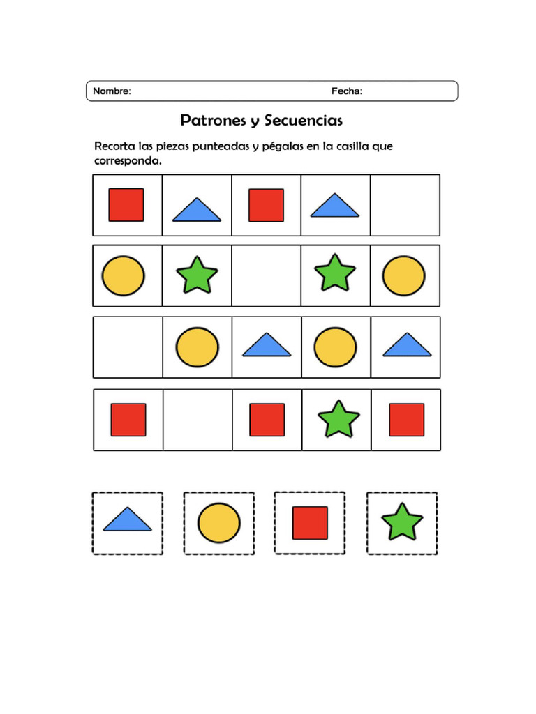 Patrones y Secuencias | PDF