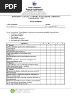 2025 - GR - 12 - Lo Programme of Assessment | PDF
