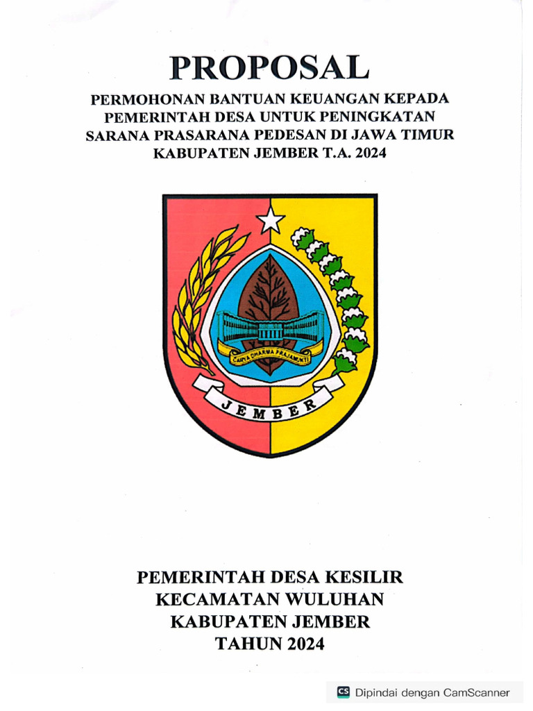 BK Desa Kesilir | PDF