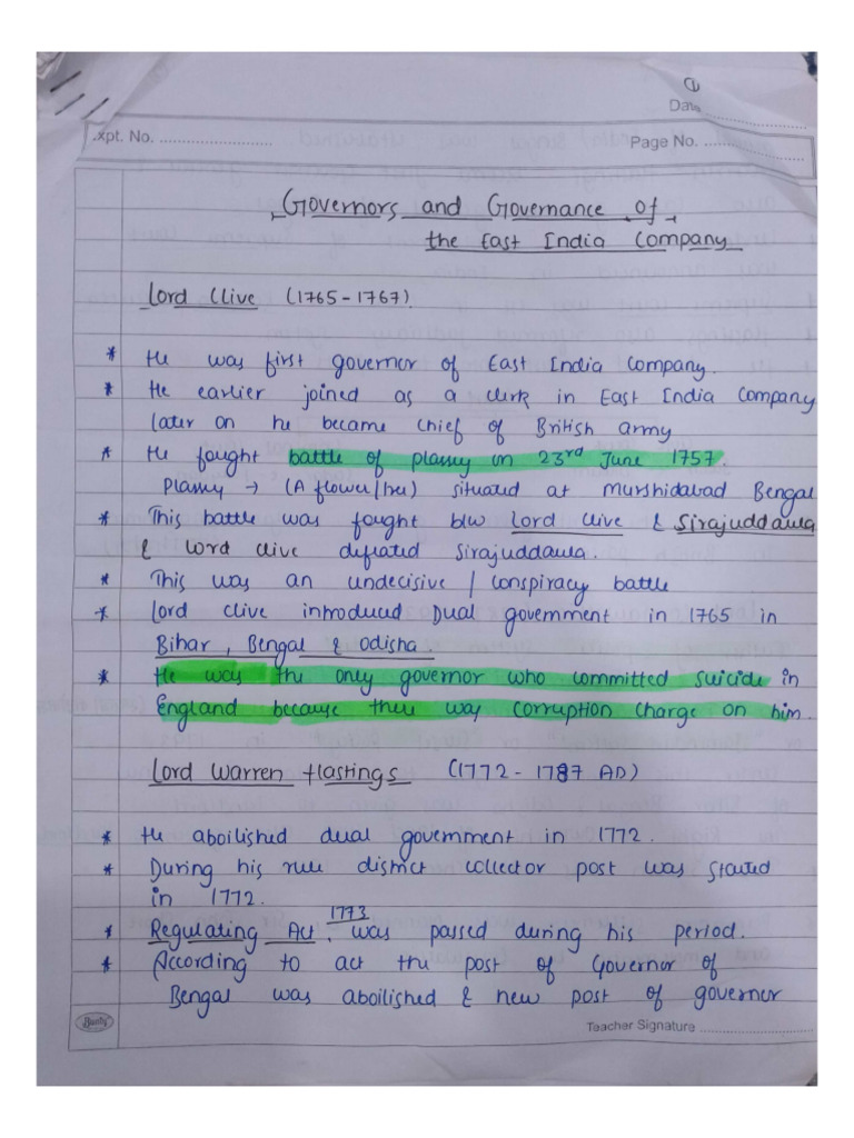 SAMPLE OF MY MODERN HISTORY NOTES -print | PDF