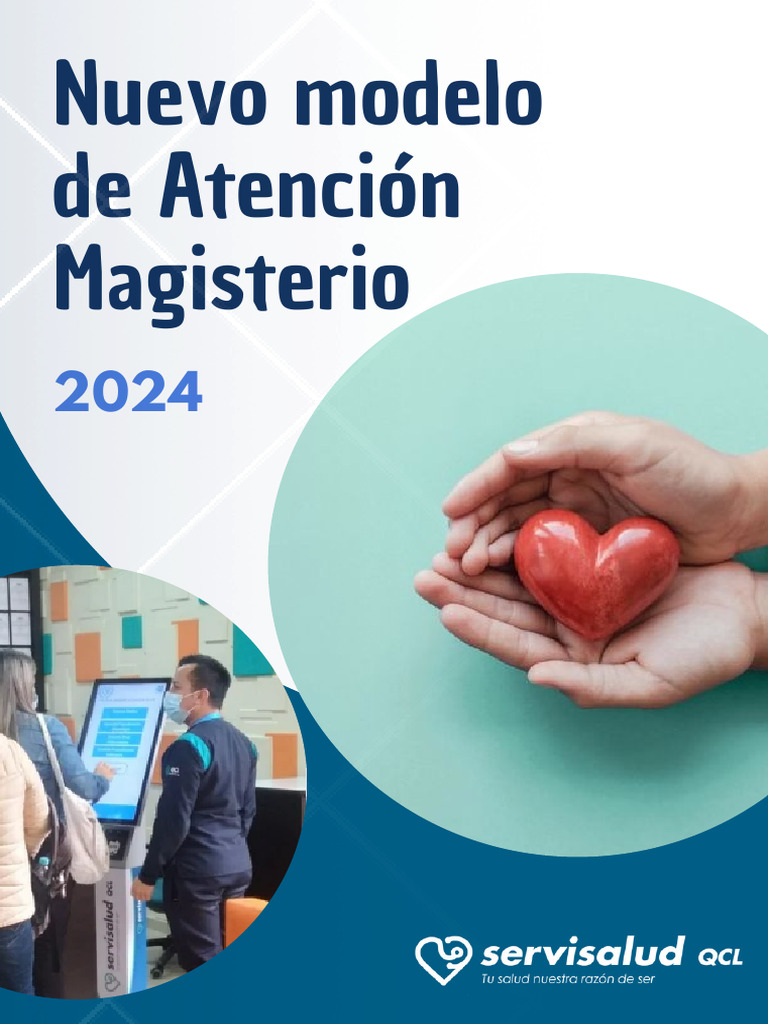 Cartilla Nuevo Modelo de Atención Magisterio | PDF | Control de la natalidad | Enfermería