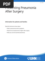 Postoperative Cough Splinting Techniques | PDF | Career & Growth | Wellness