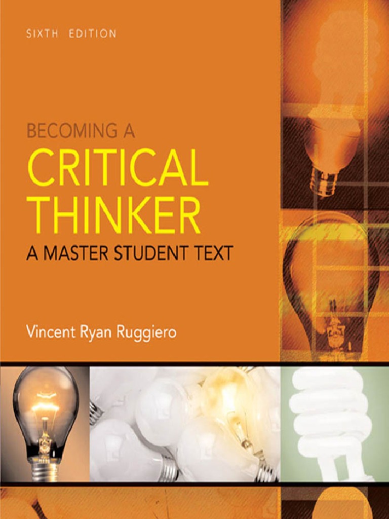 Becoming A Critical Thinker Master Student | PDF | Critical Thinking ...