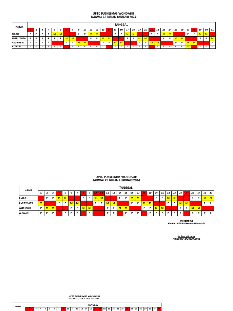 JADWAL CS 2024 NEW Edit Pandhu | PDF
