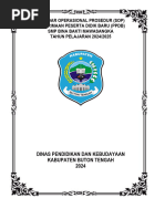 Contoh Format Spanduk SPMB Tahun Ajaran 2025-2026 SMP | PDF