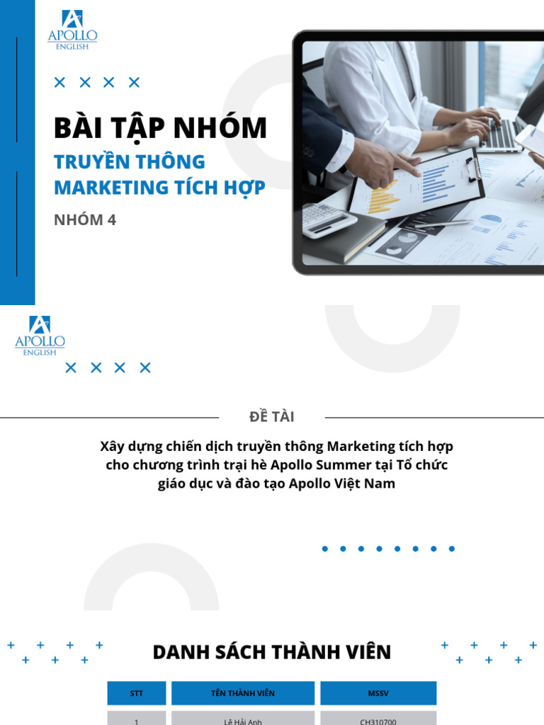 Bài tập nhóm 4 - Truyền thông MKT | PDF