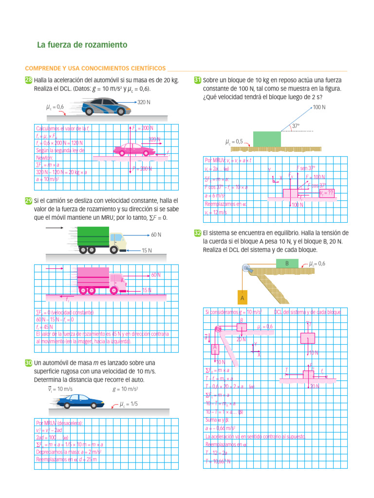 D-5º-Sol Pract-Act5 Cyt U3 | PDF | Fuerza | Mecánica
