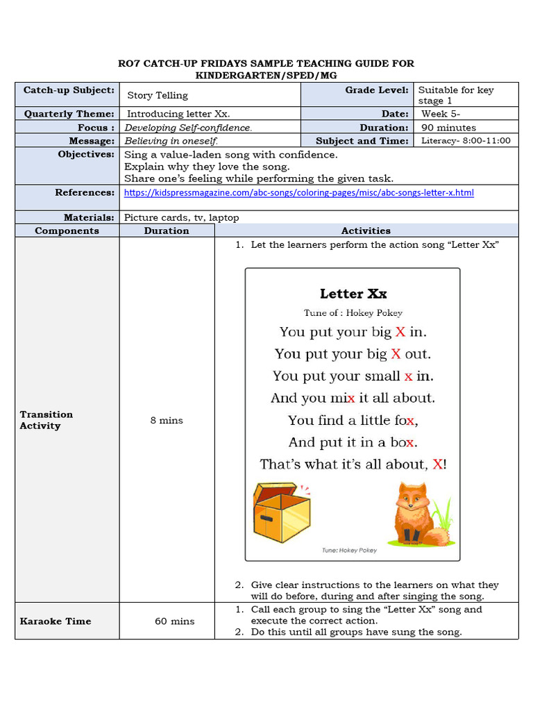 q3 Week 5 Teaching Guide Catchup Friday | PDF | Pedagogy | Learning