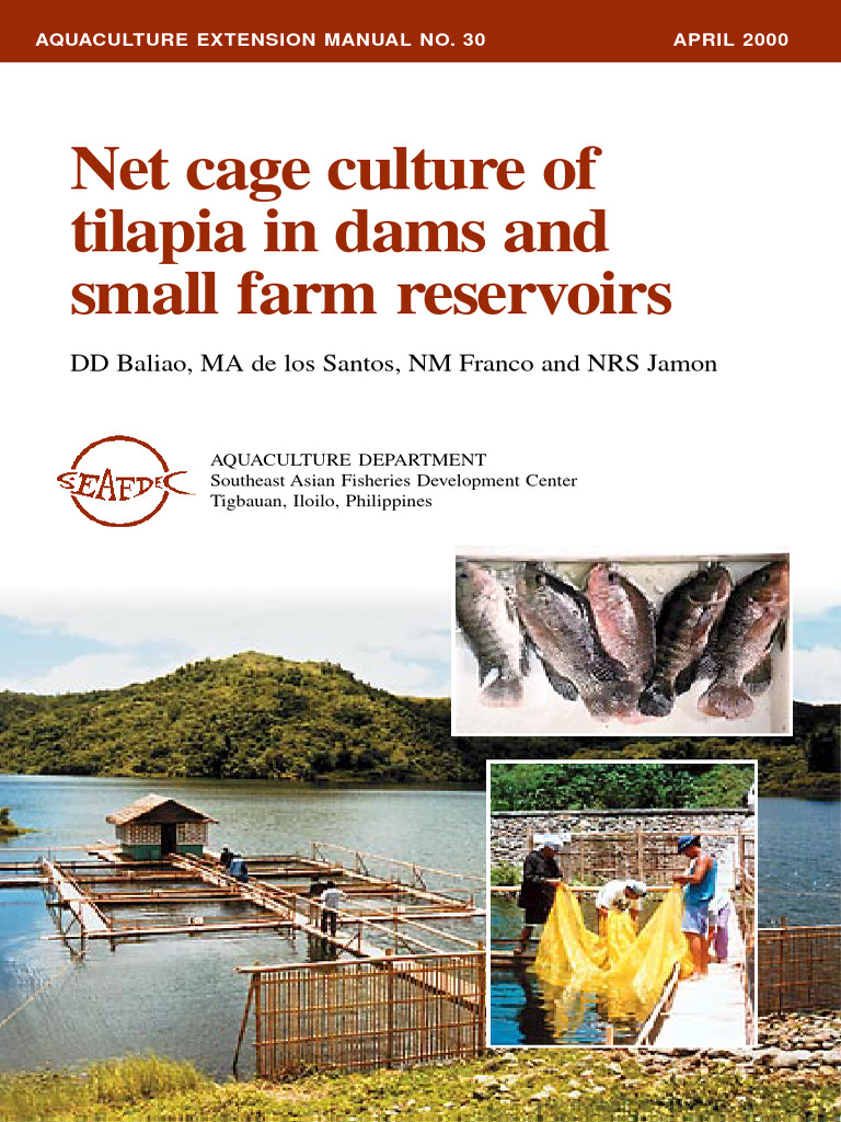 Net Cage Culture of Tilapia and Small Farm Reservoir | PDF | Science ...