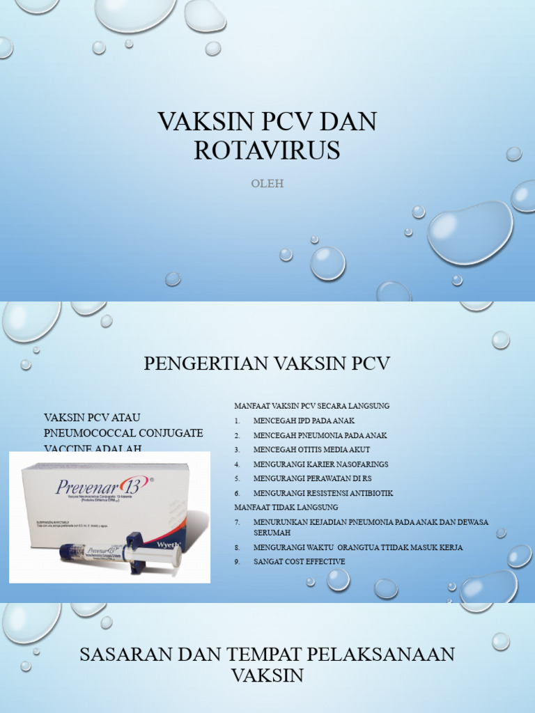 Vaksin PCV Dan Rotavirus | PDF