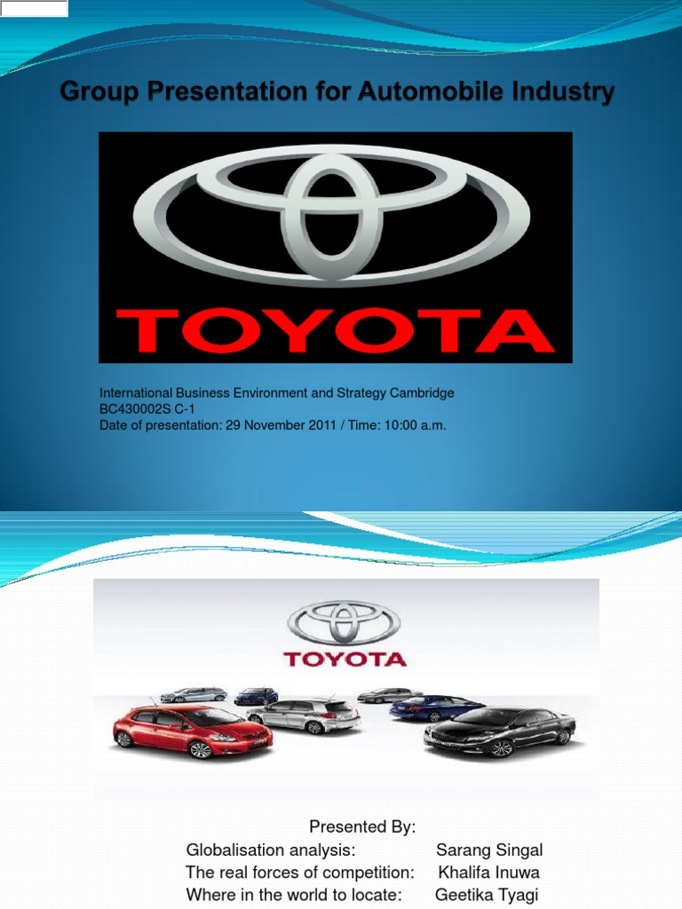 Toyota Final | PDF | Toyota | Car