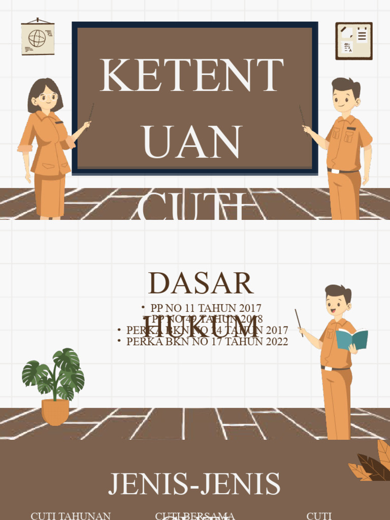 Panduan Jenis dan Prosedur Cuti ASN | PDF | Hukum | Gaya Hidup