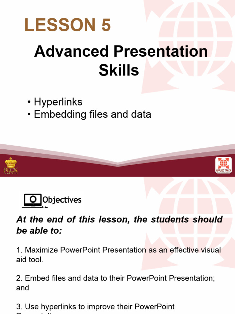 L5 Advanced Presentation Skills | Download Free PDF | Hyperlink ...