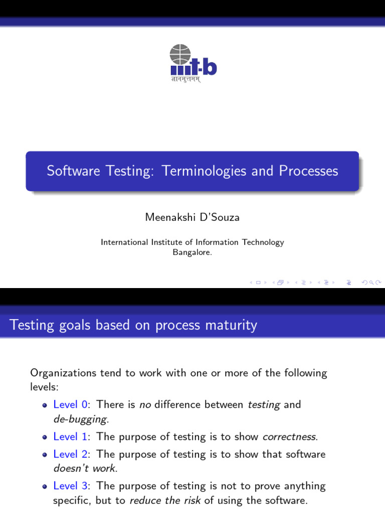 Testing Terminologies2 Pdf Software Testing Thought