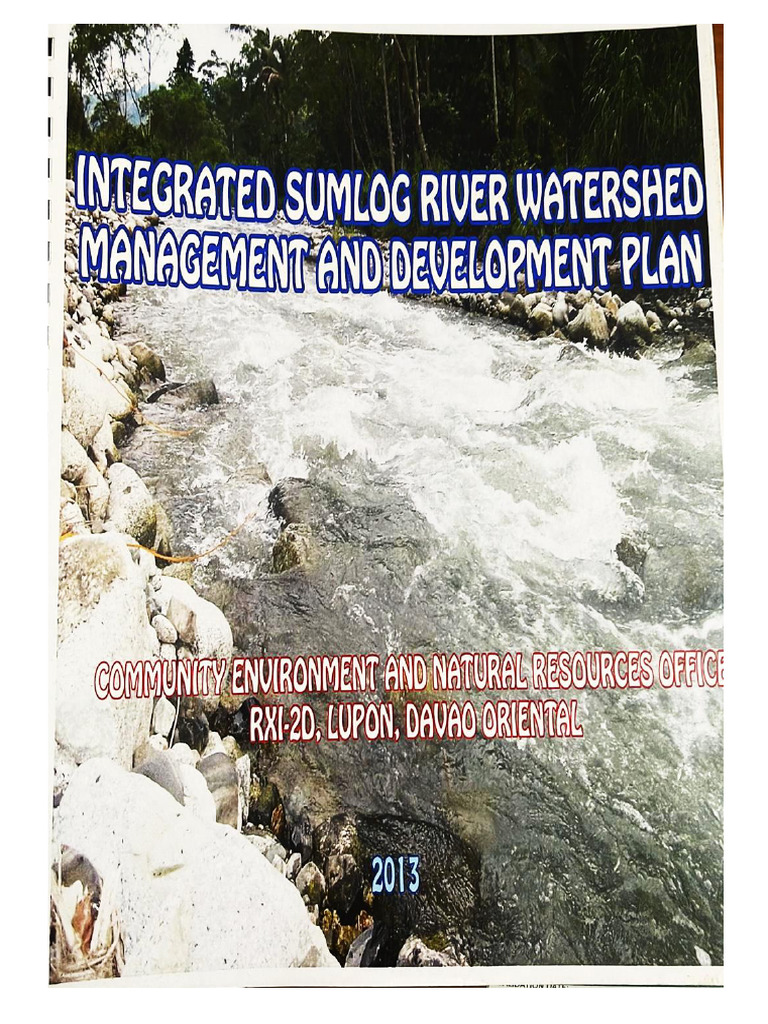 Sumlog River Watershed and Devt Plan | PDF