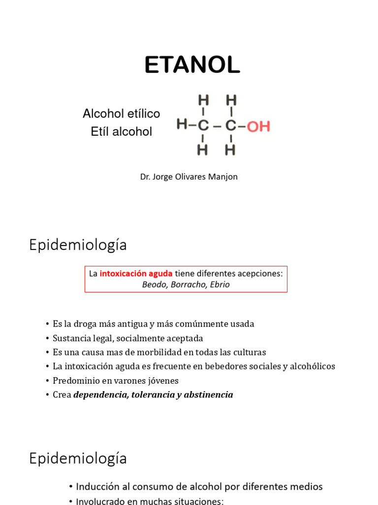 Etanol | PDF | Bebidas alcohólicas | Etanol