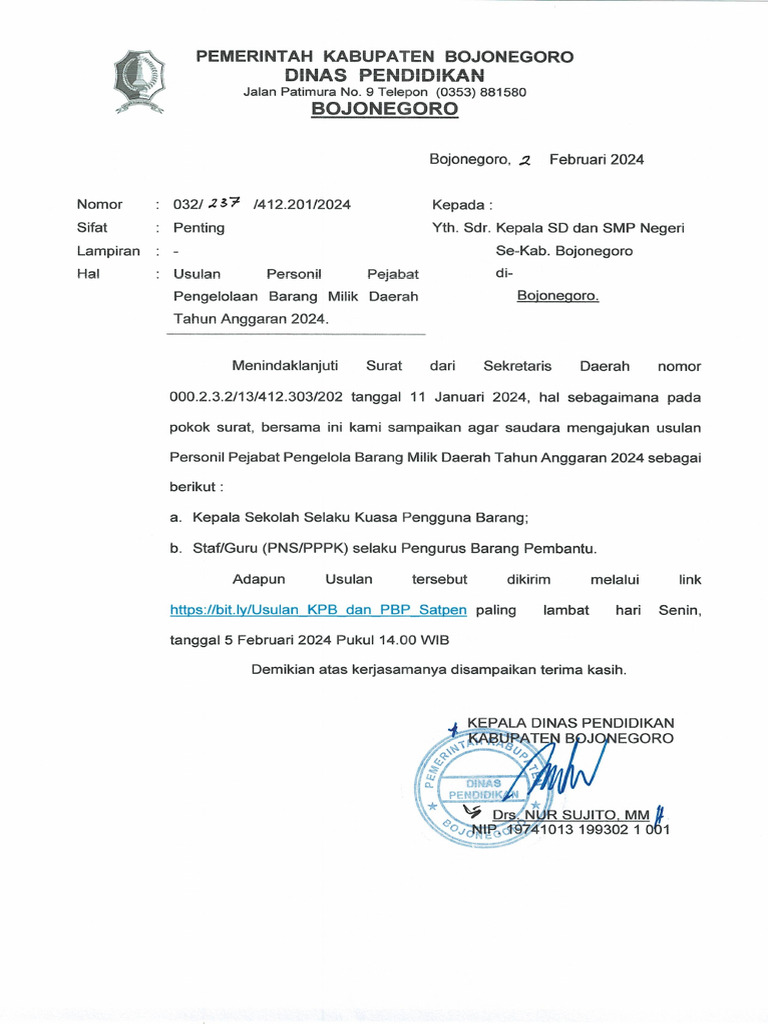 Usul KPB_PBP_Satpen | PDF