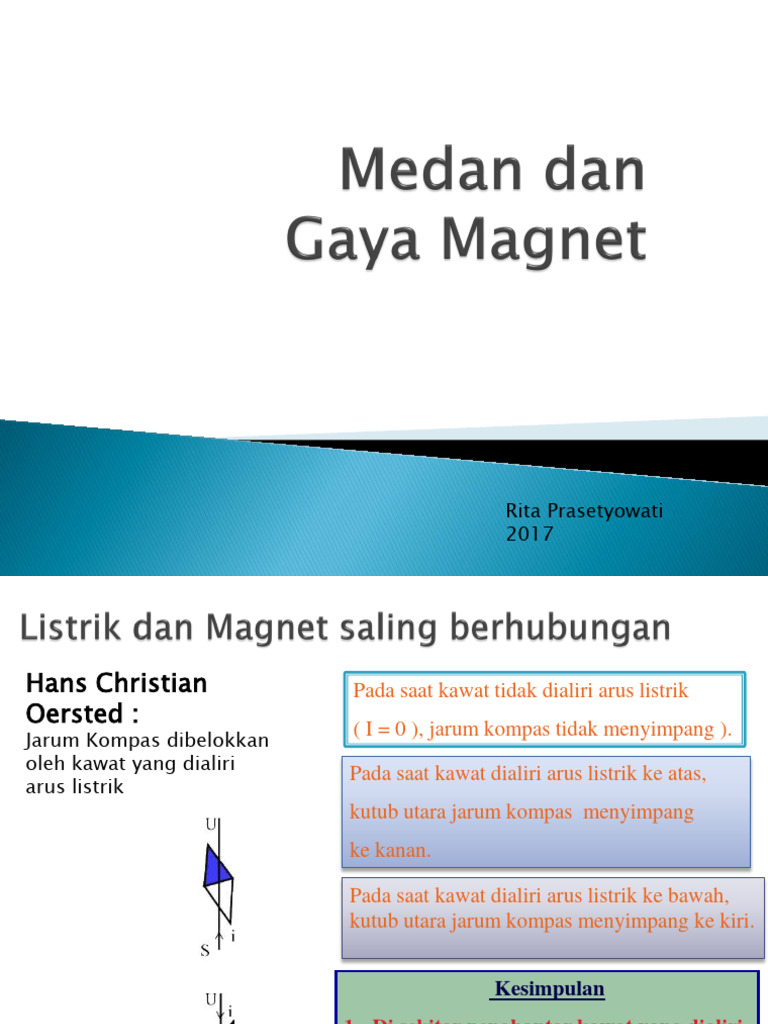 Medan Magnet dan Gaya pada Muatan | PDF