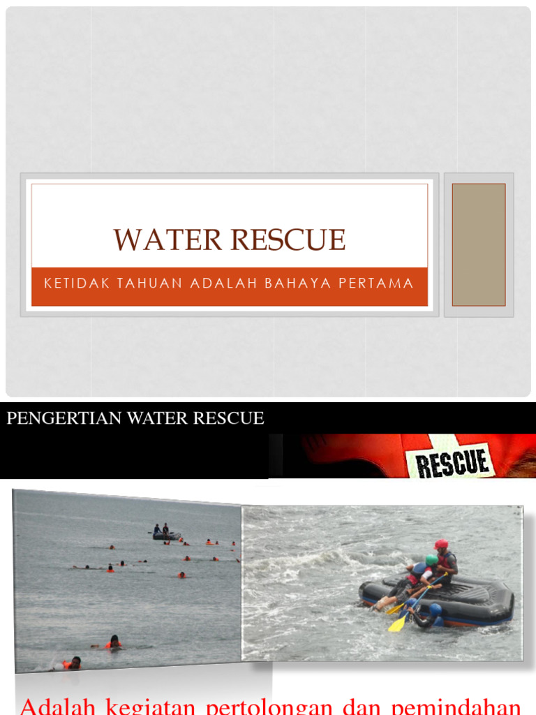 Panduan Keselamatan Water Rescue | PDF