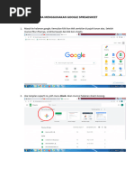 Cara Membuat Google Spreadsheet Baru | PDF