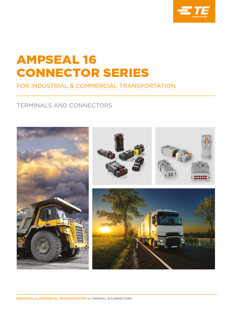 Ict Ampseal 16 Cat A4 7 1773982 8 en 2010 | PDF | Electrical Connector ...