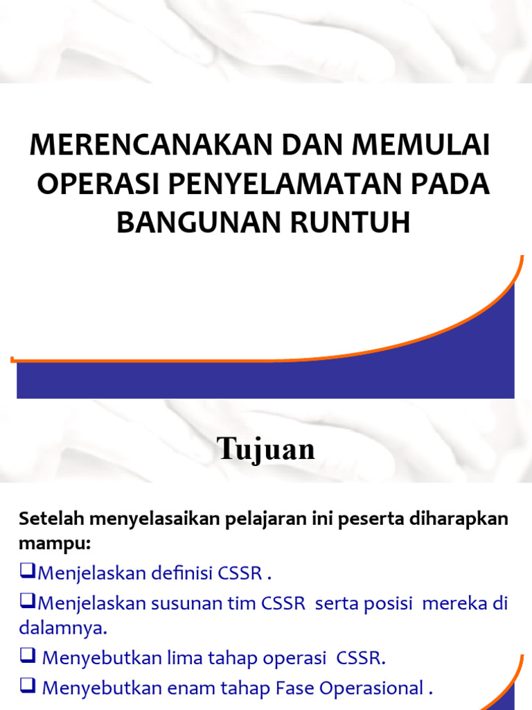 1.merencanakan Dan Memulai Operasi CSSR, Mengawali Pencarian | PDF