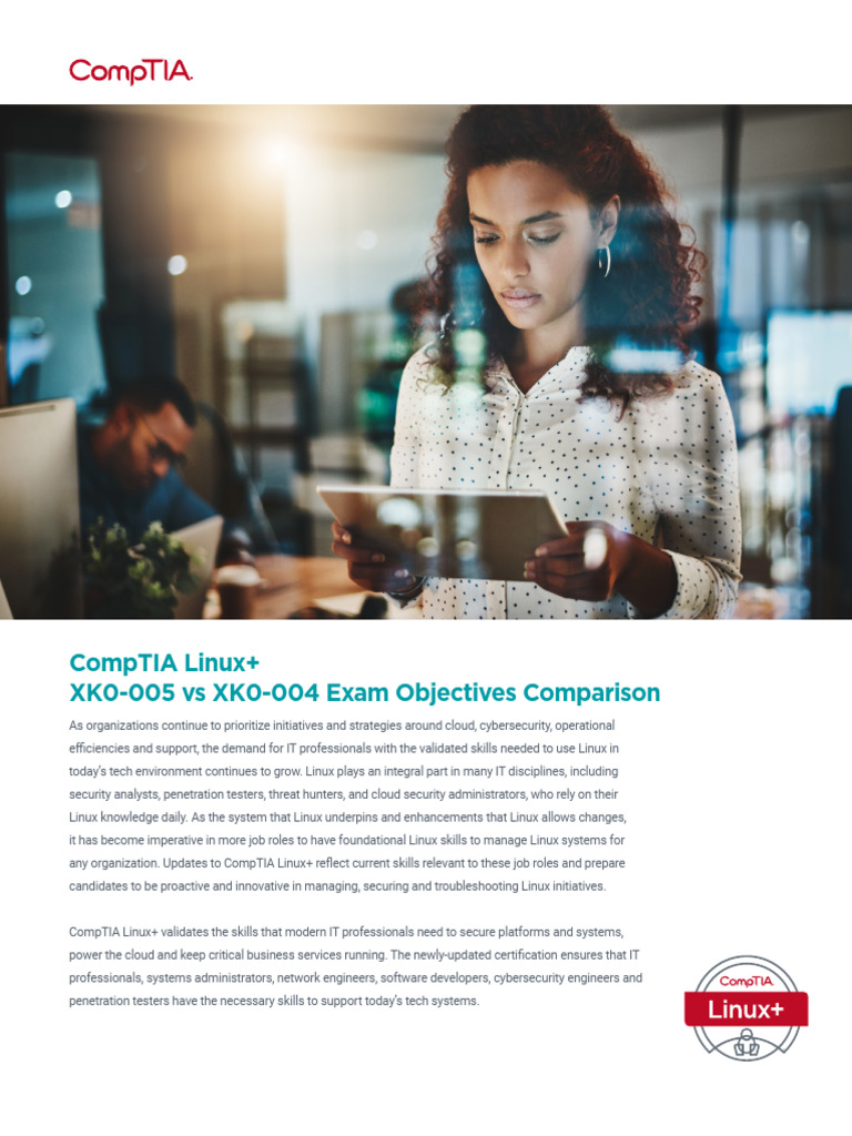 Linux Exam Comparison Guide Pdf Security Computer Security