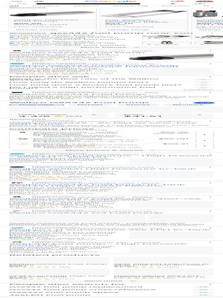 Gss342 Fuel Pump - Google Search | PDF | Pump | Gasoline