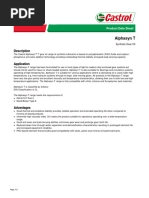 Castrol Alpha SP 150 Data Sheet | PDF | Lubricant | Gear
